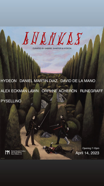 Burners | Curated by Hydeon and Gabriel Shaffer – Mortal Machine Gallery