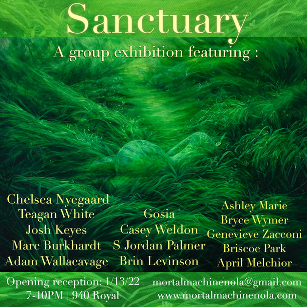Sanctuary Group Exhibition – Mortal Machine Gallery