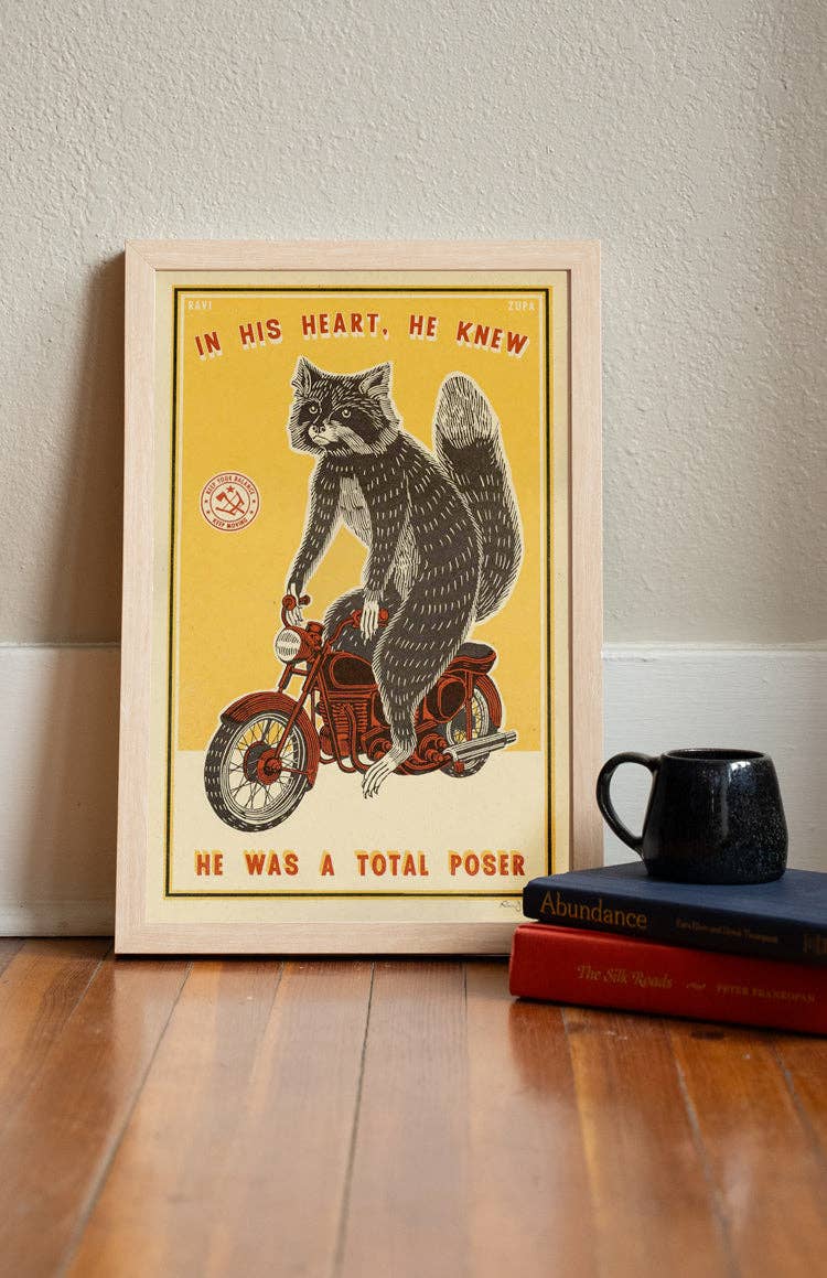 He Knew Print: 11"x17" – Mortal Machine Gallery